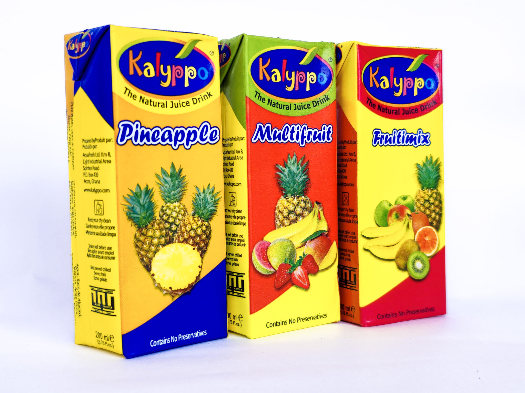 Juice and Shakes - Kalyppo Ghana Beverages